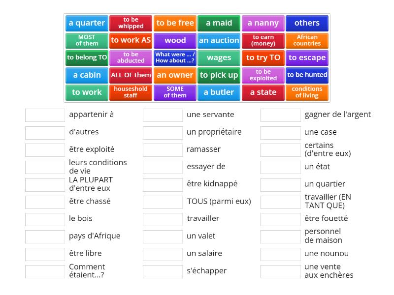 act 3 part 2 - Match up