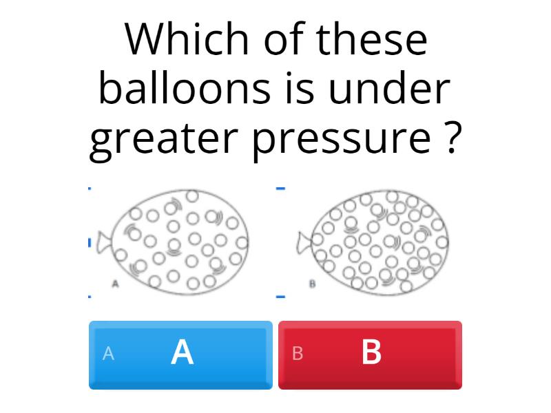 Gas pressure - Quiz