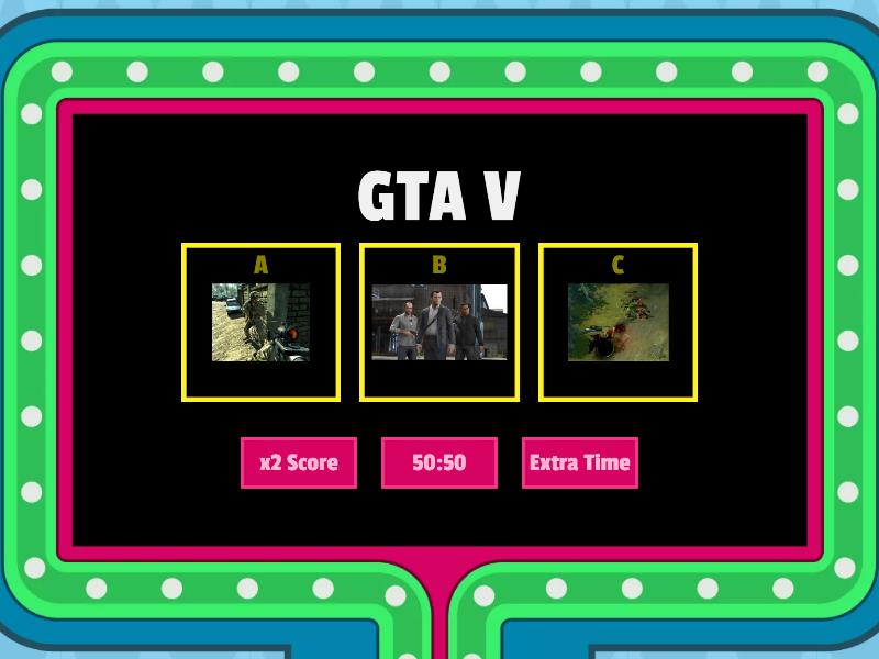 Guess The Game - Gameshow quiz