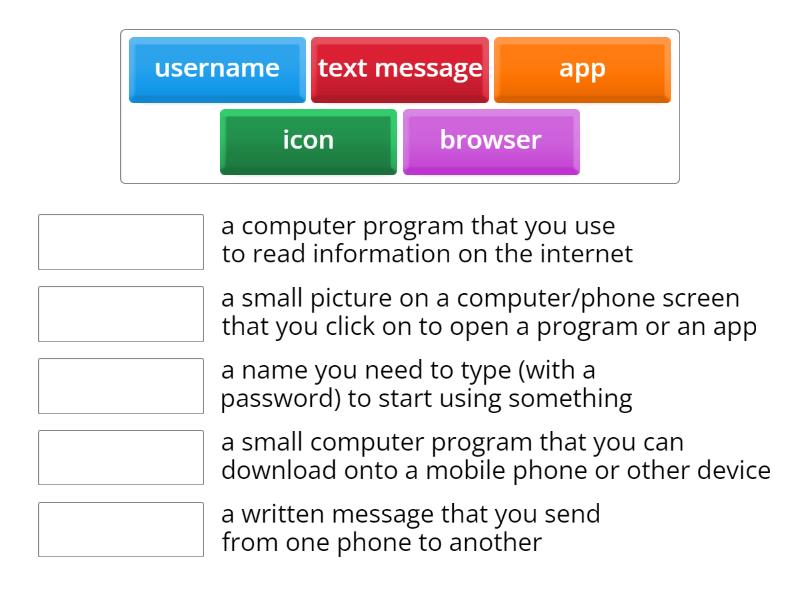 Technology - Match up