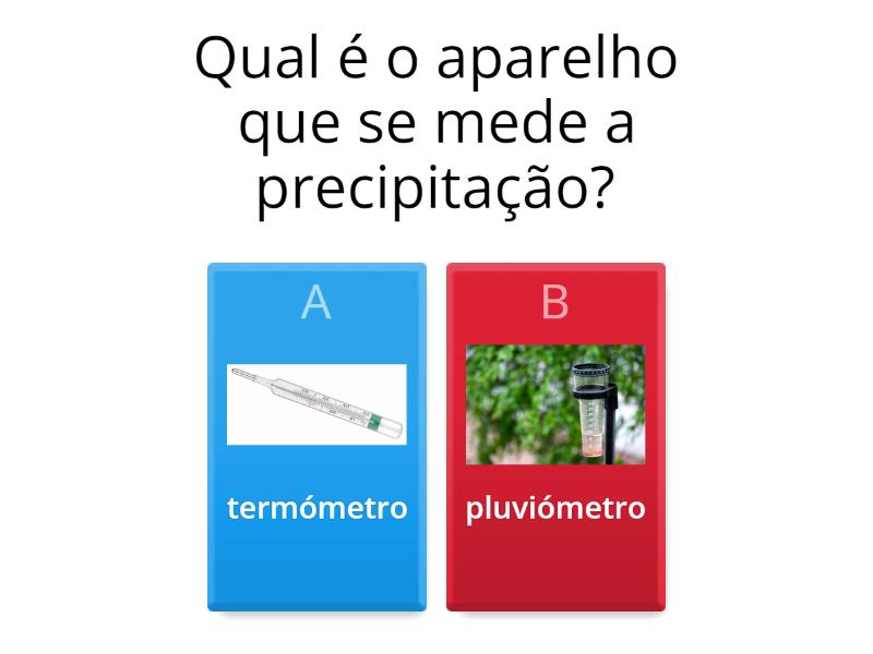 Estados Do Tempo - Quiz