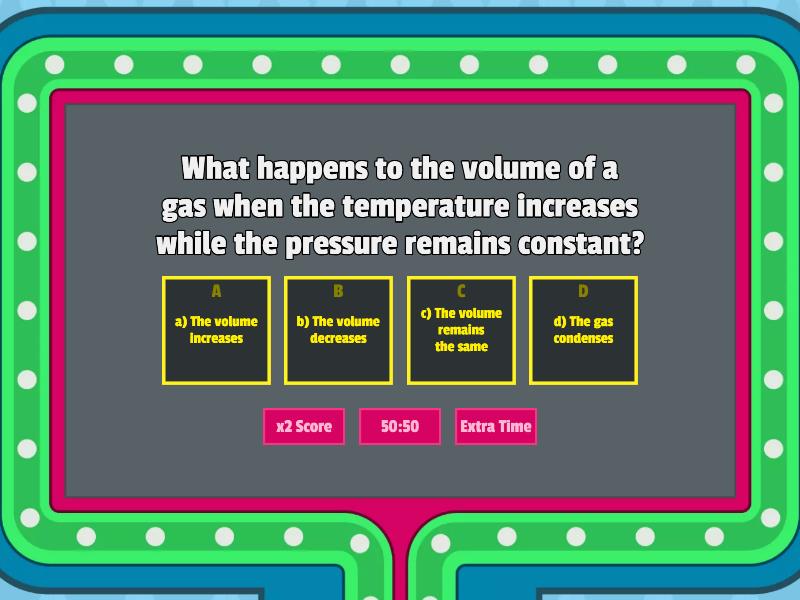 Effects of temperature and pressure on the volume of a gas ex 1 (Level ...