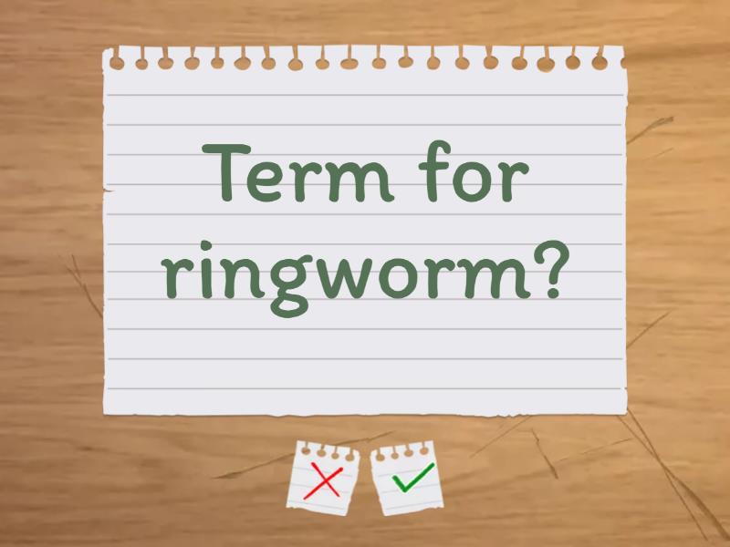 Infection or Infestation - Flash cards