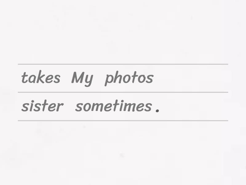 Revision of Starter Unit - Unjumble