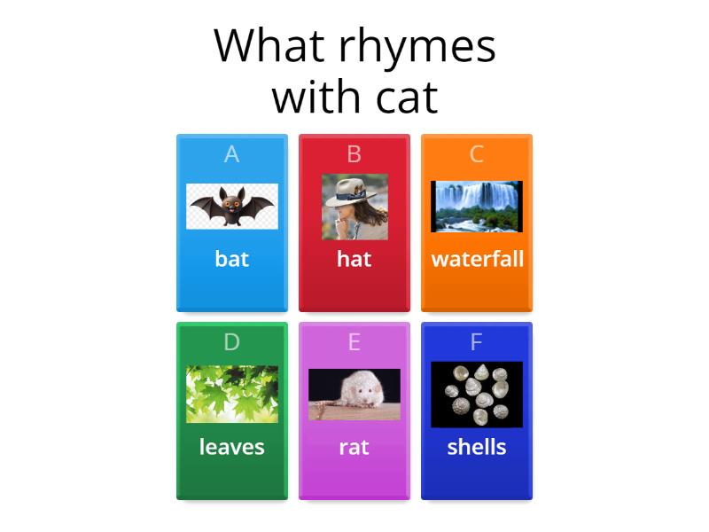 Rhyming - Quiz