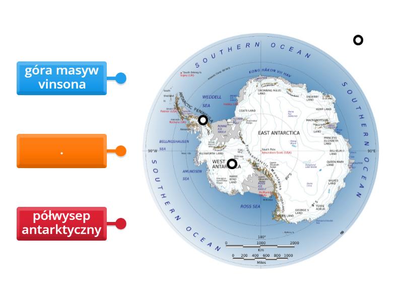 antarktyda - Labelled diagram