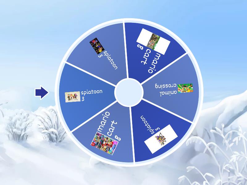 nintendo - Spin the wheel