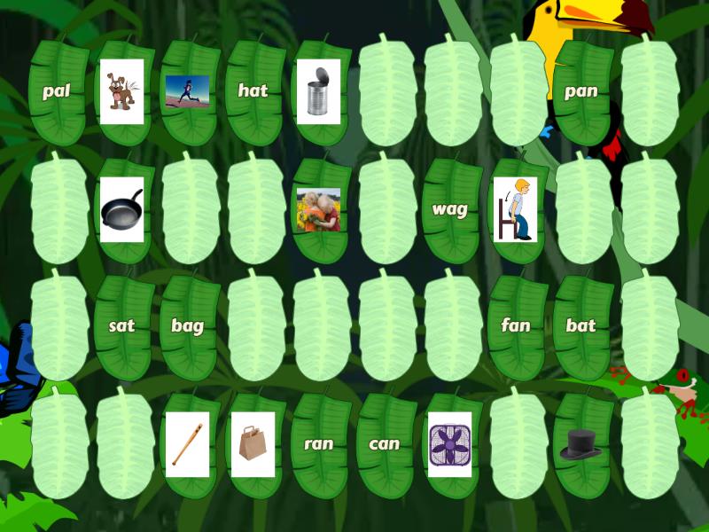 Short a match - Matching pairs