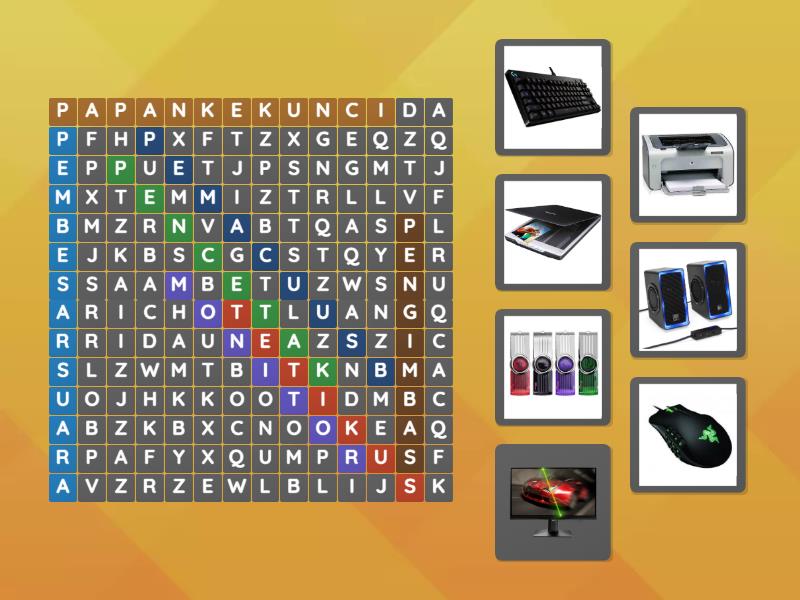 Kuiz ICT SMK 2 - Wordsearch