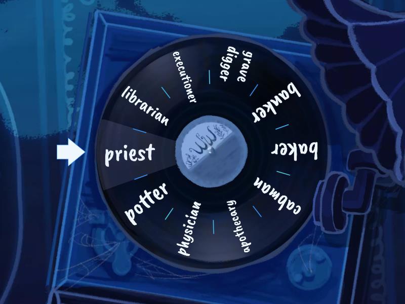 defectives - roles - Spin the wheel