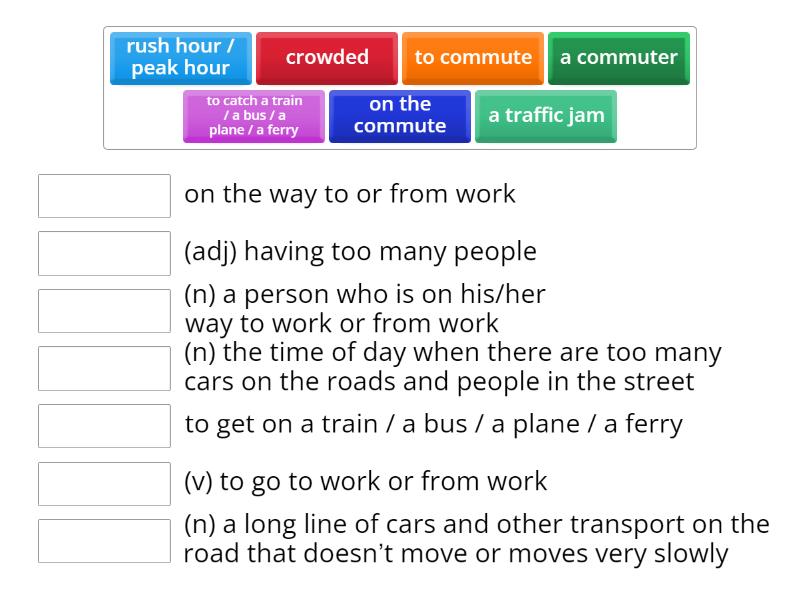 Transport - Match up