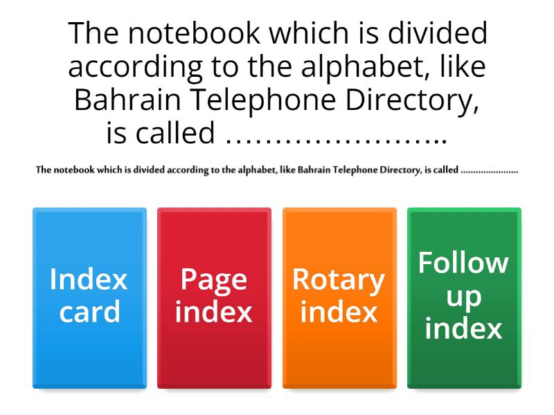 Final Assessment - Quiz