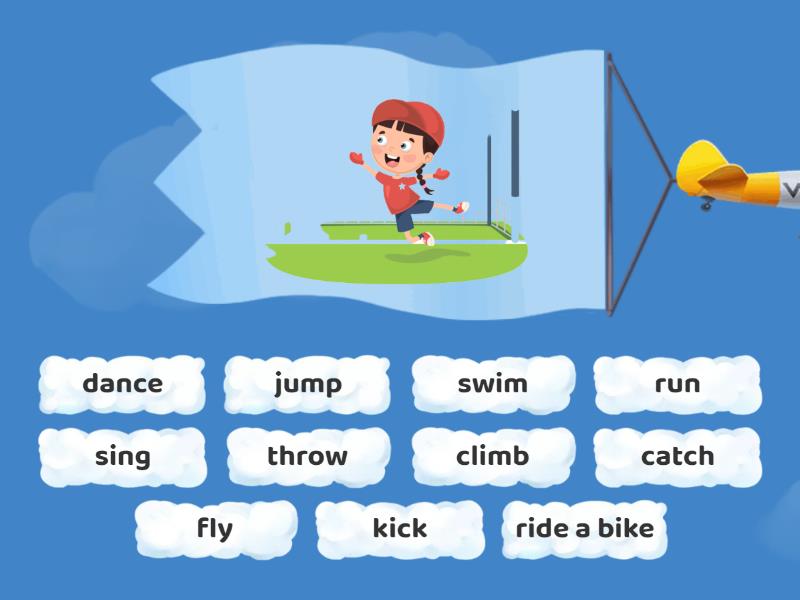 AS1 Unit 5 action verbs - Find the match