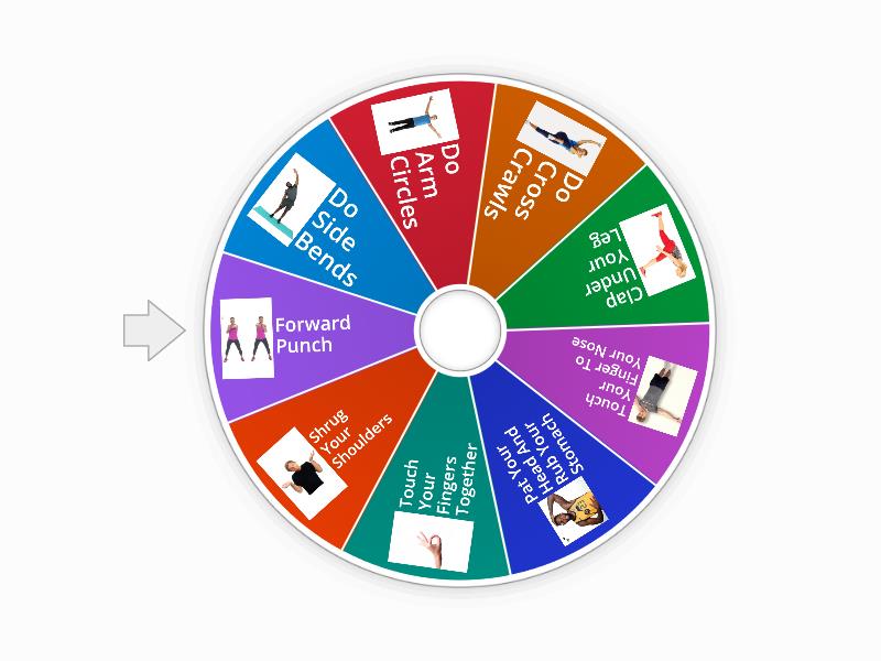 Upper Body - Spin the wheel