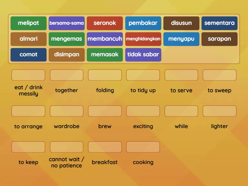 [P2] Kosa Kata - Match up