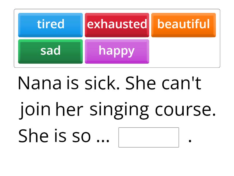 Find the appropriate adjective to complete the sentence! - Missing word