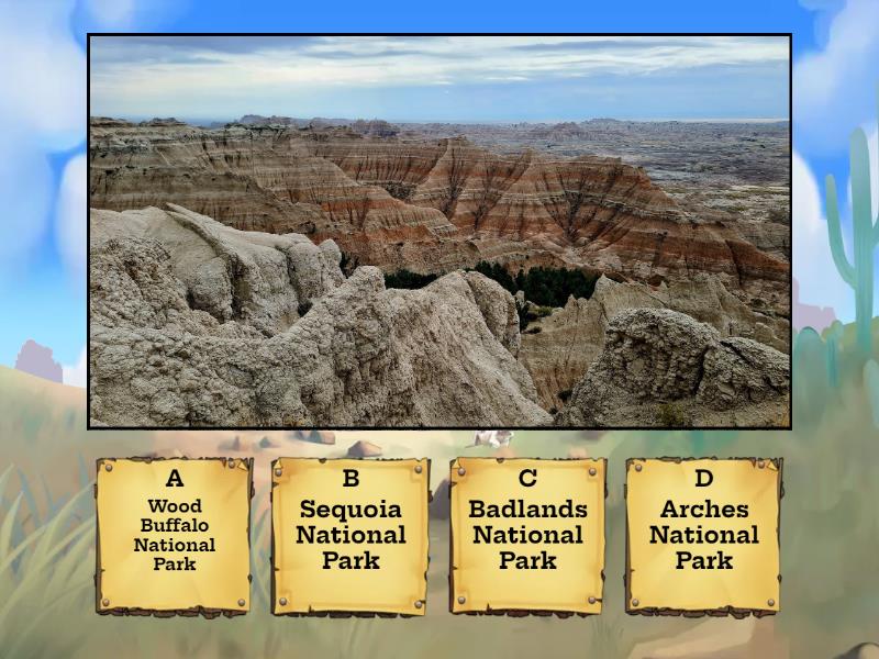 Some US National Parks - Quiz