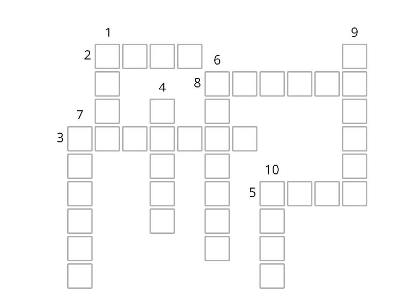 Containers 2 - Crossword