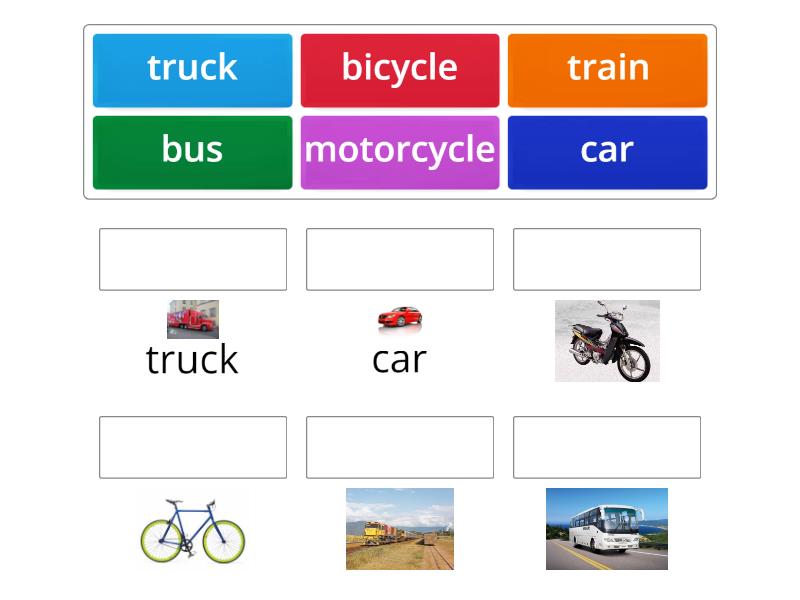 Transportation - Match up