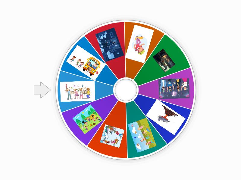 Writing Story - Spin the wheel