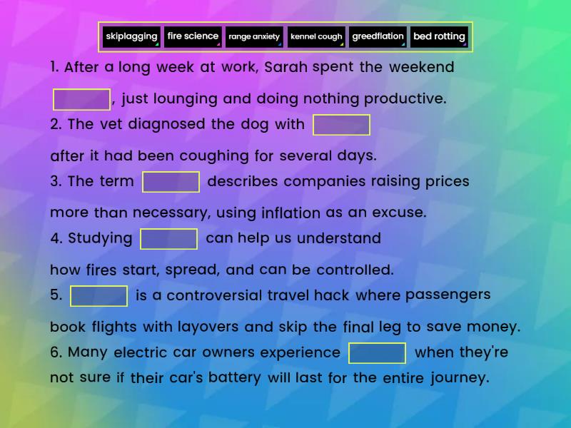 Slang 2024 - Complete the sentence