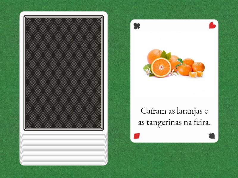 FRASES COM FONEMA R VIBRANTE ISOLADO- Fono Gilmara - Speaking cards