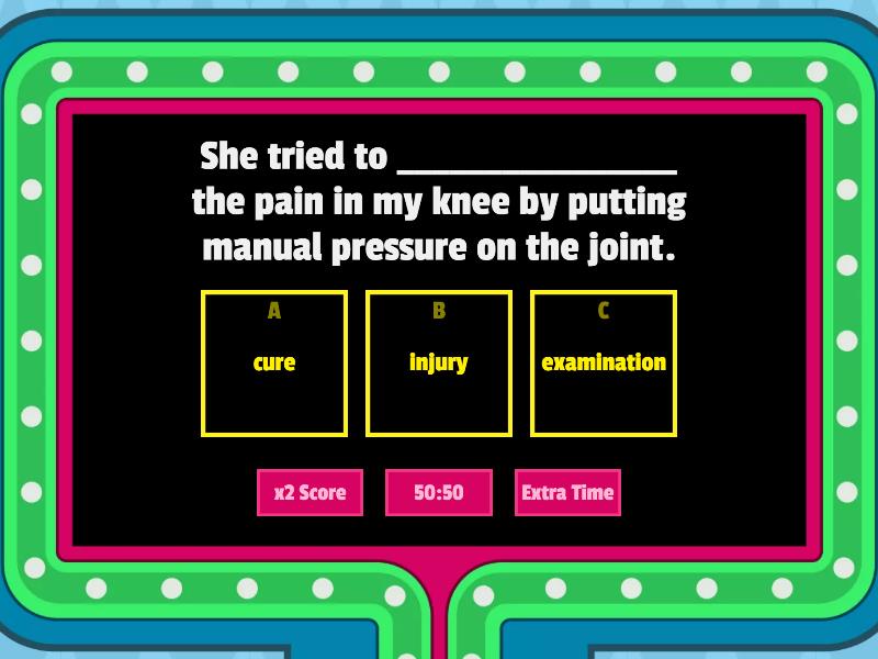 2b_Vocabulary practice_unit 11 - Gameshow quiz