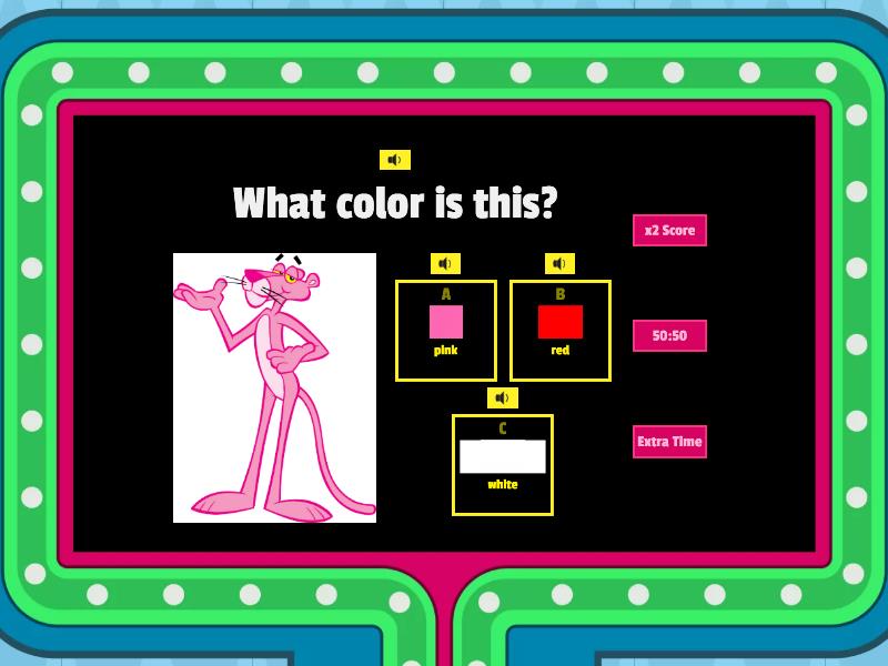 Colors - Gameshow quiz