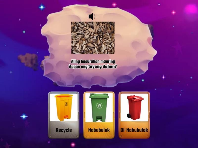 Nabubulok-DiNabubulok, Recycle - Encontre a combinação
