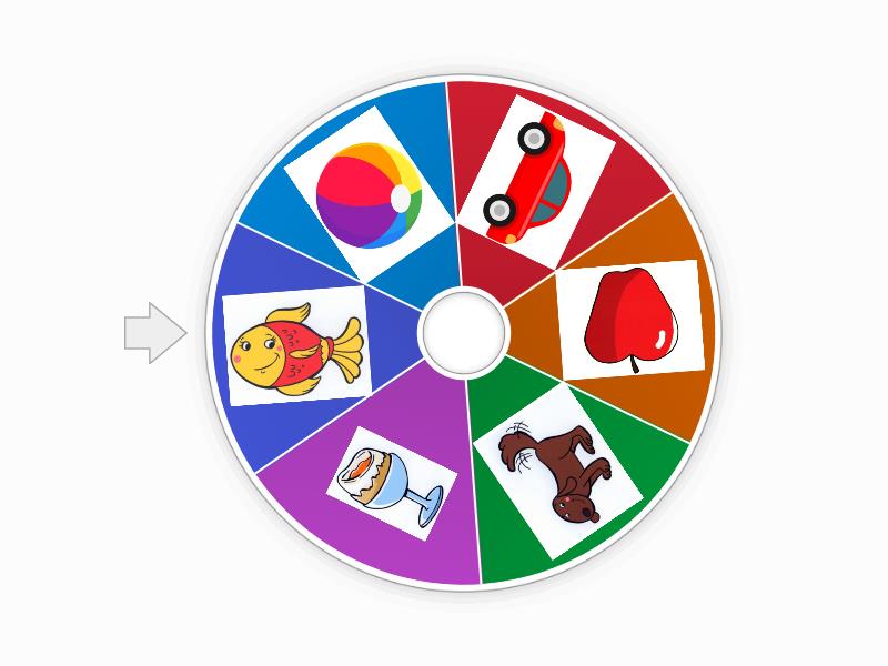 FH1. (My alphabet). Spin and say the words - Spin the wheel