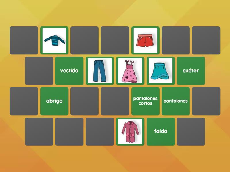 Juego de memoria - Matching pairs