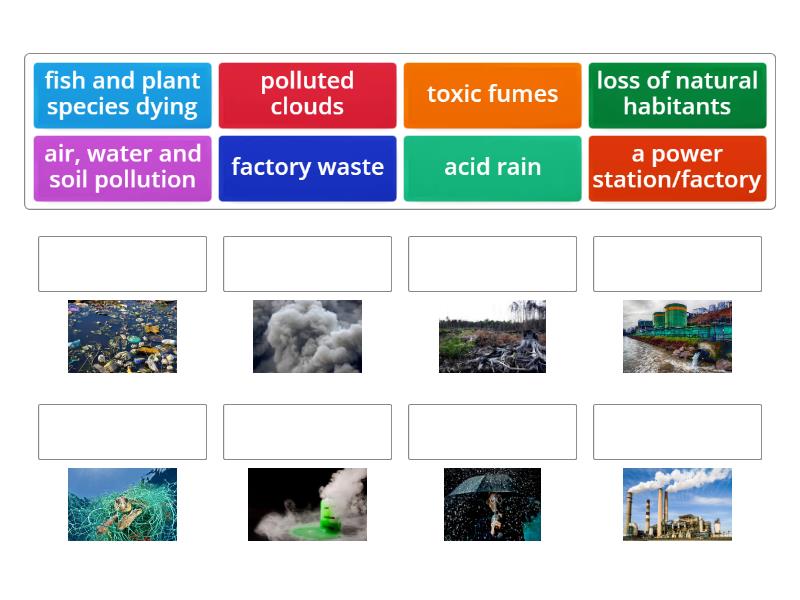 Pollution - Match up