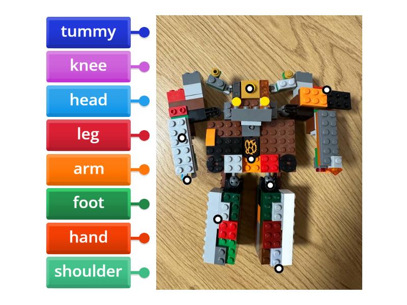 Minecraft Taras - Labelled diagram