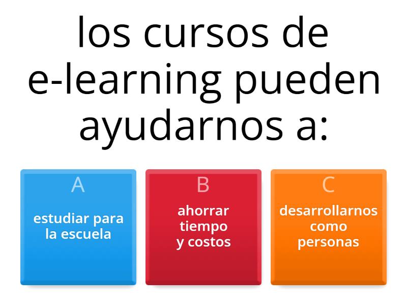 e-Learning - Cuestionario
