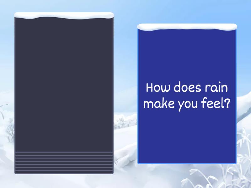 Weather - Random cards