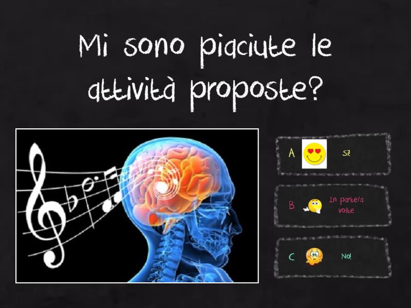 Questionario di autovalutazione - Quiz