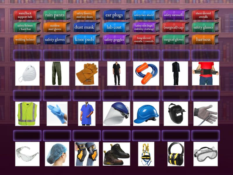 Personal Protective Equipment (PPE) - Match up