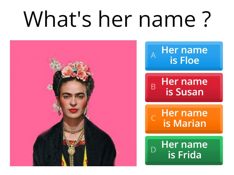 Frida Kahlo - Quiz
