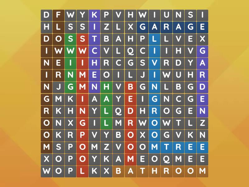 word search art - Wordsearch