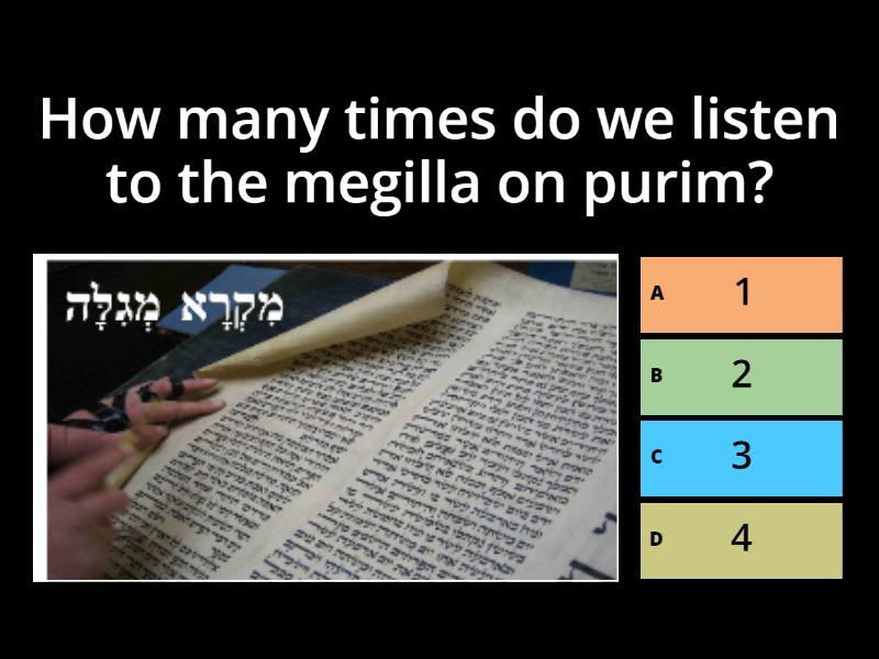 PURIM - Quiz