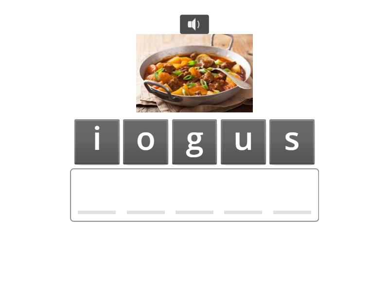 ge, gi - gue, gui (ordenar letras) - Anagram