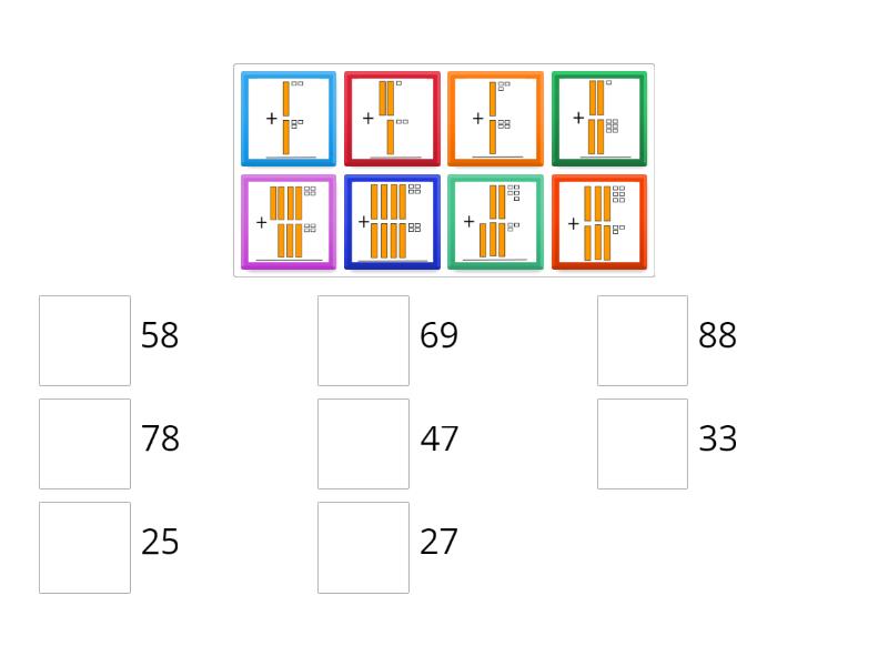 Sumas gráficas - Match up