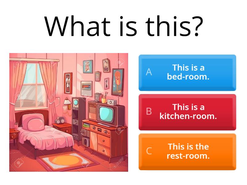 Identifying my bedroom - Quiz