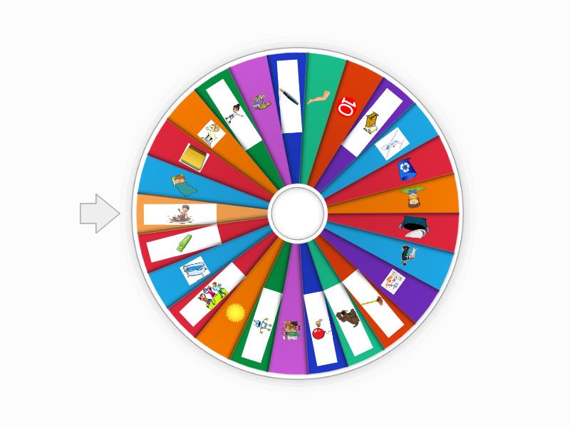 BC All Short Vowels - Random wheel
