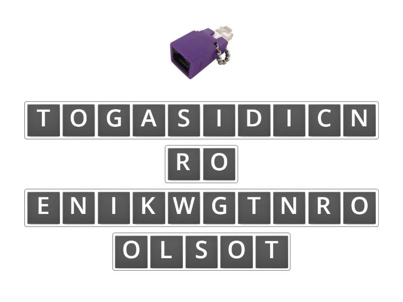 - Anagram