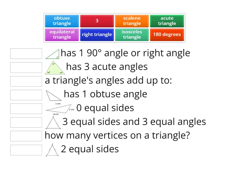 Triangles - Match up