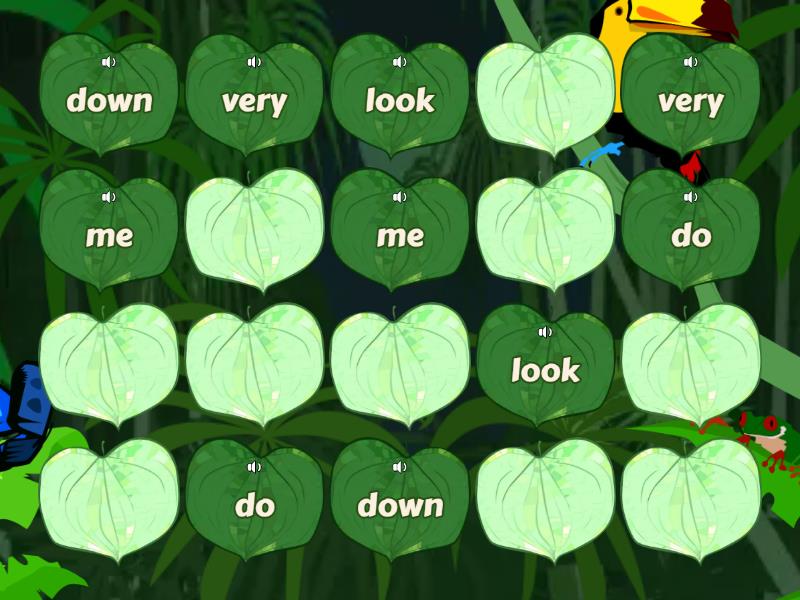 Sight words list 5 - Matching pairs