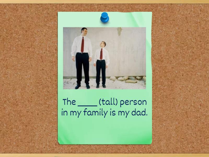 8C Superlative adjectives - Flash cards