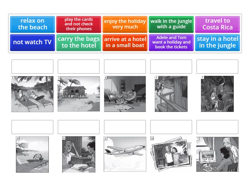 EF Beginner_11A_Past Simple story - Match up