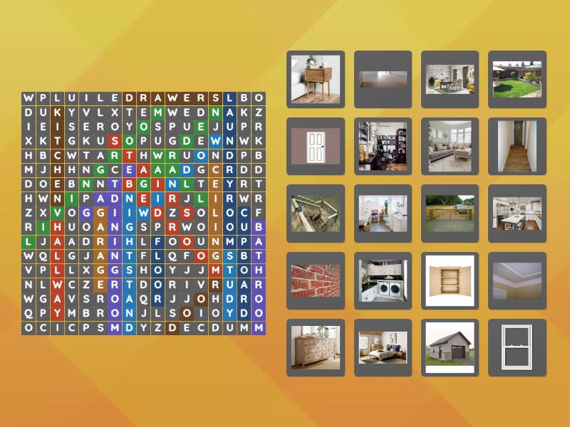 Home Upgraded - Wordsearch